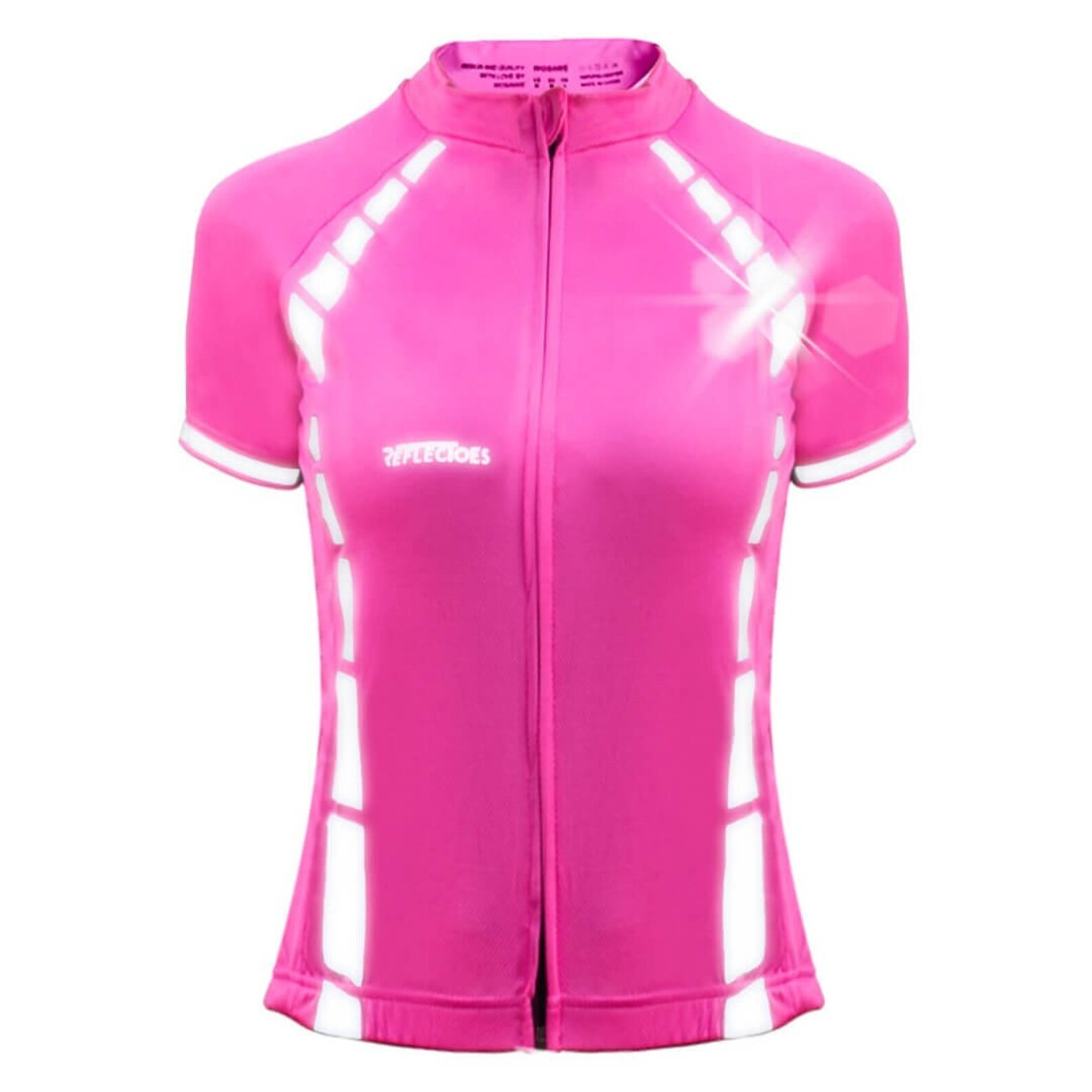 Reflectoes High Visibility Cycling Jersey - Reflective Hi-viz Cycling ...