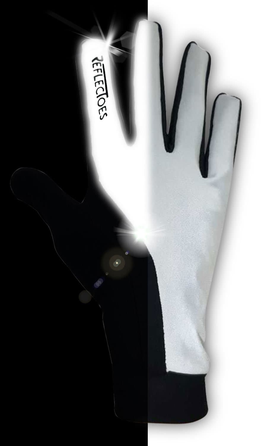 Reflective Running Gloves Lightweight Hi Vis Cold Weather Running Gear ...