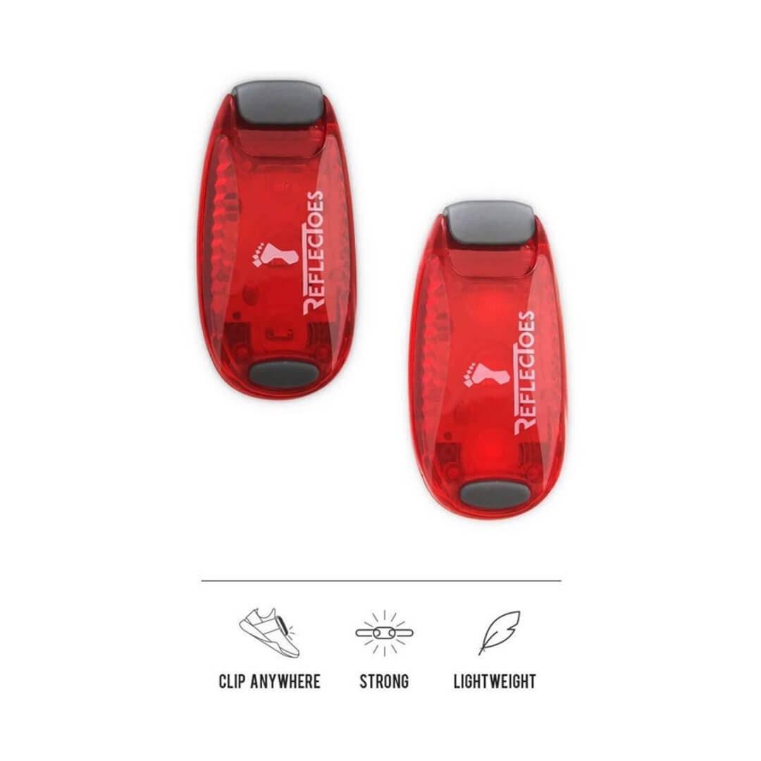 Reflectoes LED Safety Lights for Runners Clip Attach Set of 2 Night ...