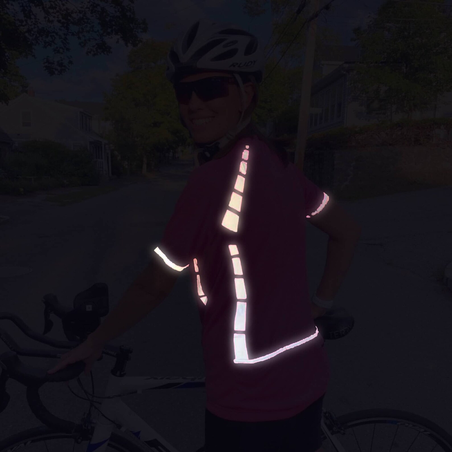 Reflectoes High Visibility Cycling Jersey - Reflective Hi-viz Cycling ...