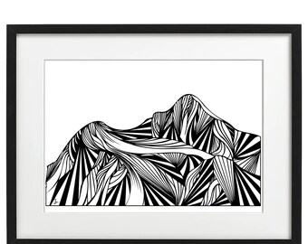 Mount Baker Drawings - Etsy