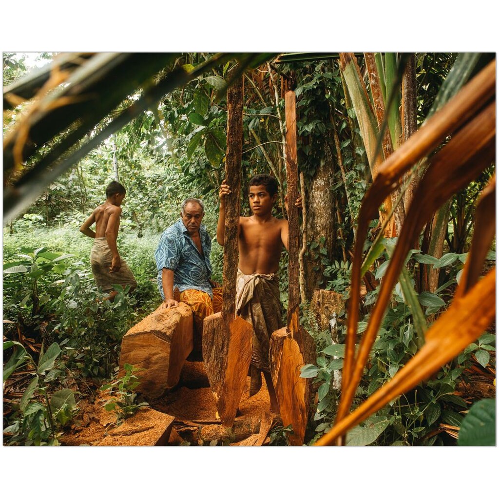 Paddle Makers, Polynesian Art, Samoan Print, Fine Art Photography, Wall ...