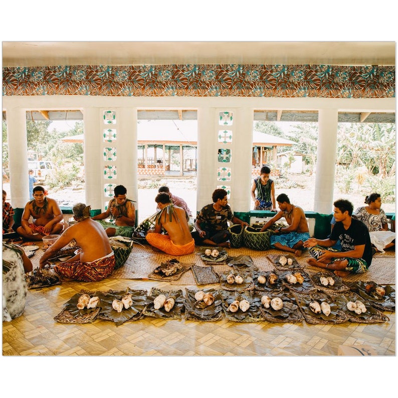 Sunday Lunch,polynesian Art, Samoan Print, Fine Art Photography ...