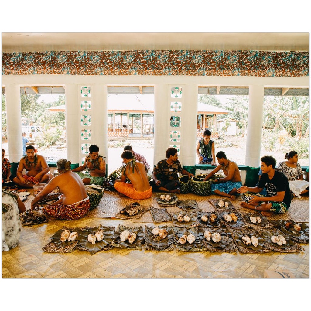 Sunday Lunch,polynesian Art, Samoan Print, Fine Art Photography ...
