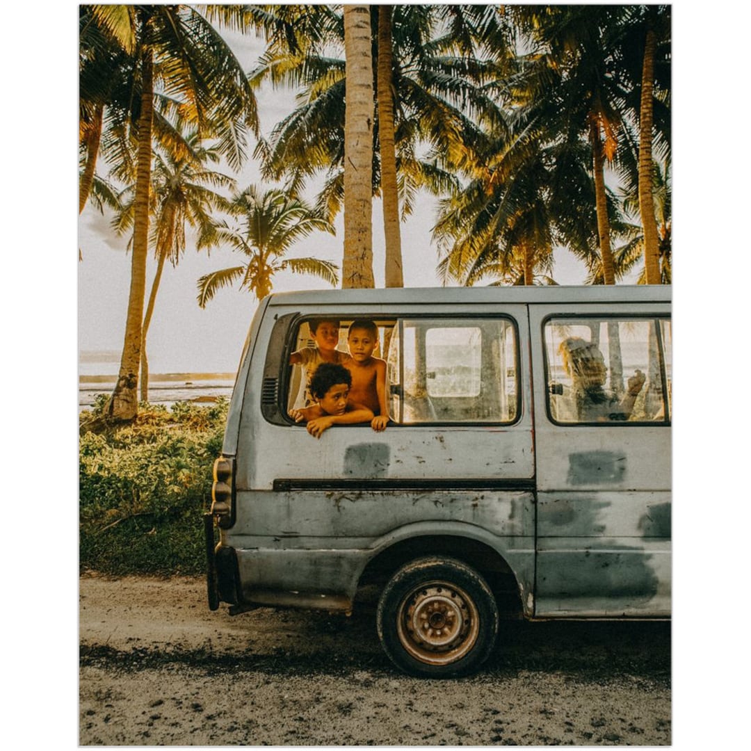 Sunrise Van, Polynesian Art, Samoan Print, Fine Art Photography ...