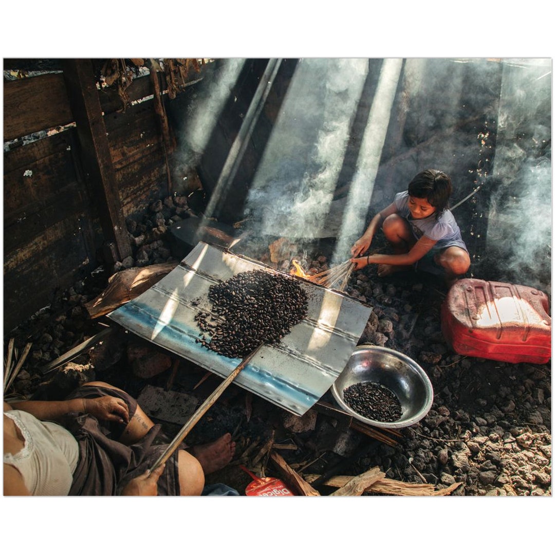 Roasting Koko Samoa, Polynesian Art, Samoan Print, Fine Art Photography ...
