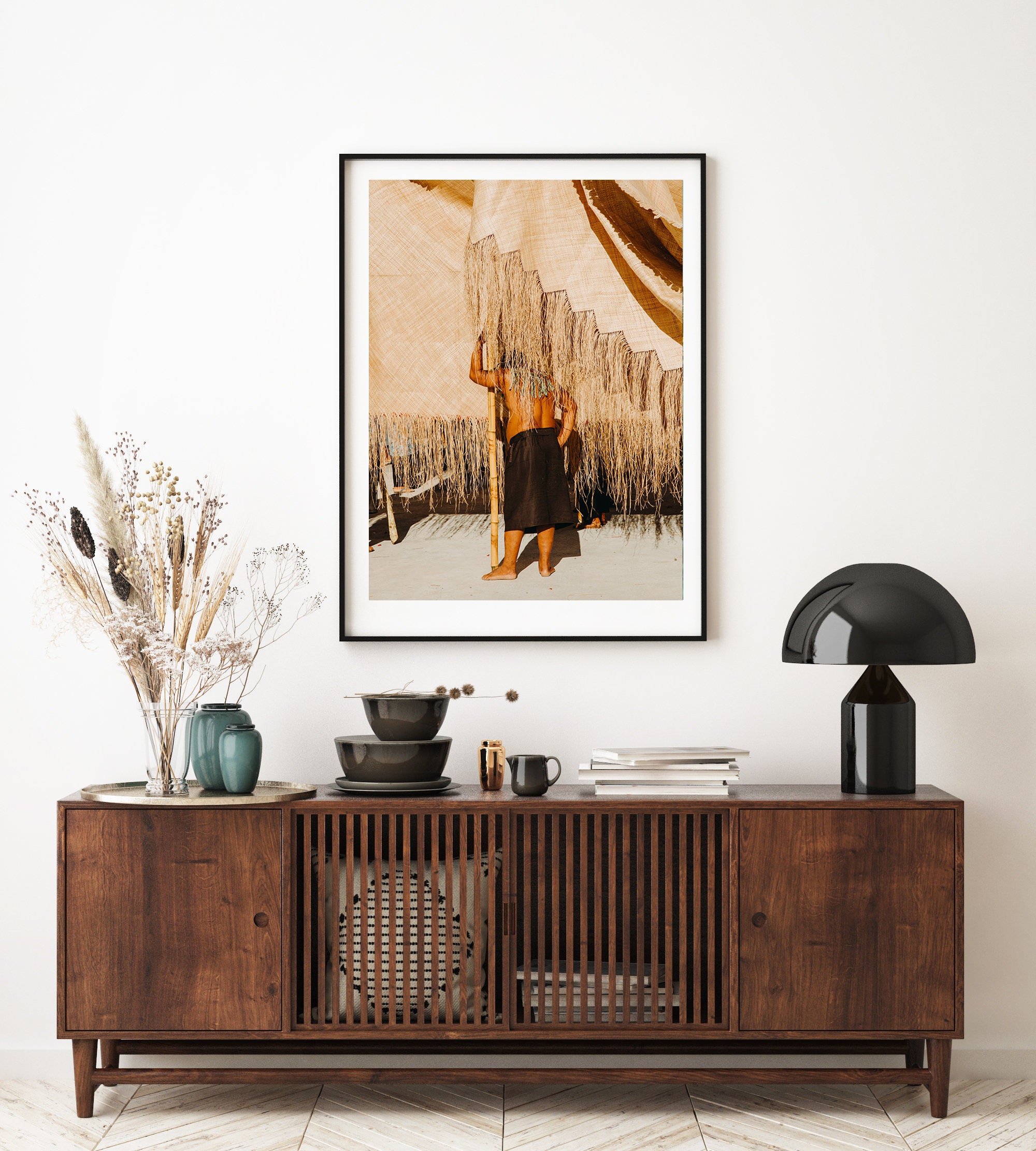 Man With Fine Matt, Polynesian Art, Samoan Print, Fine Art Photography ...