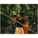 Picking Mosooi Flowers, Polynesian Art, Samoan Print, Fine Art ...