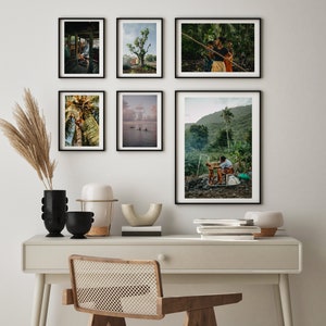 Picking Mosooi Flowers, Polynesian Art, Samoan Print, Fine Art ...