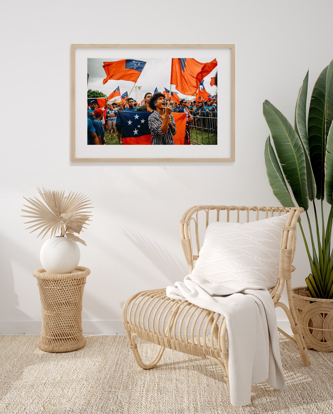 Flag Parade, Polynesian Art, Samoan Print, Fine Art Photography, Apia ...