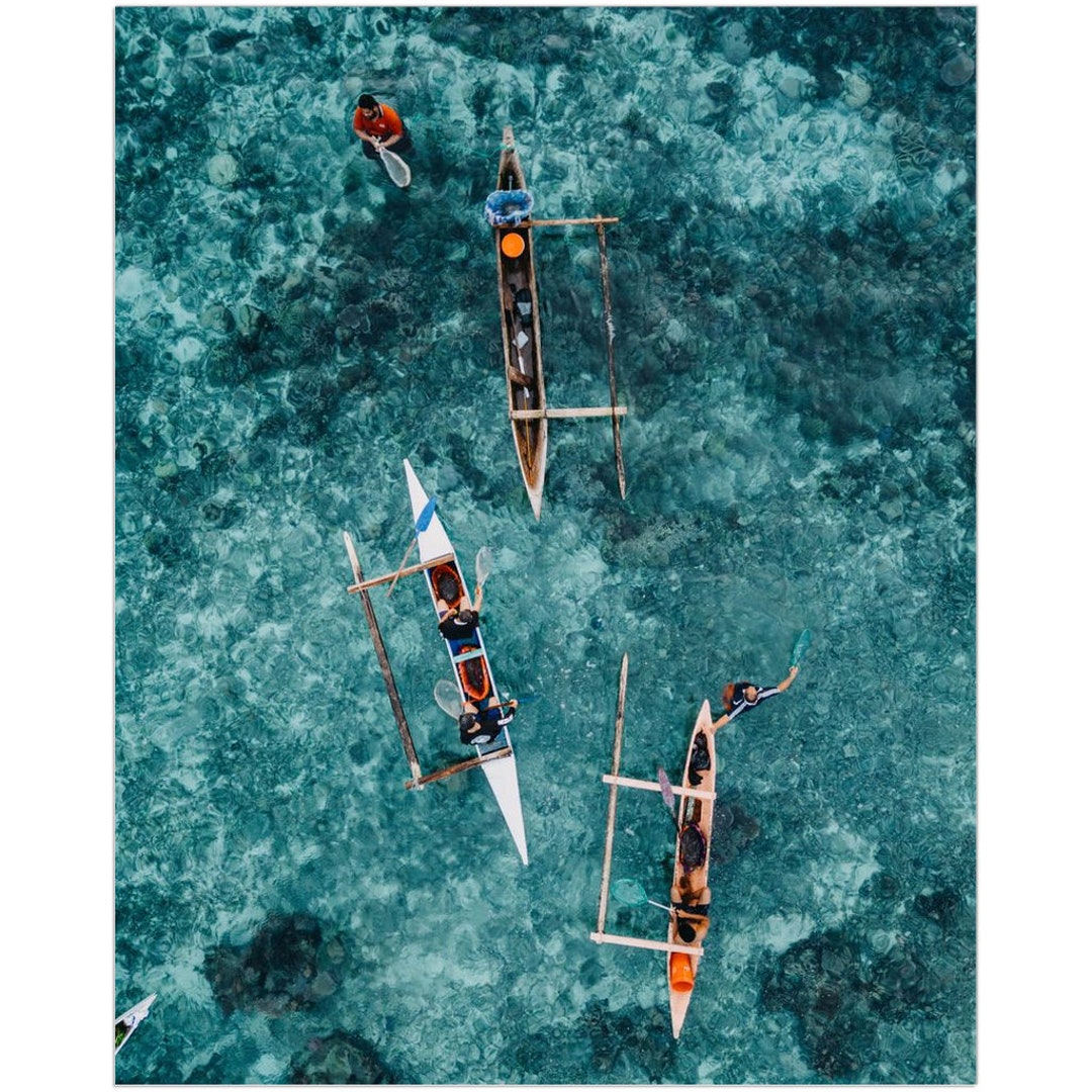 Fishing Expedition, Polynesian Art, Samoan Print, Fine Art Photography ...