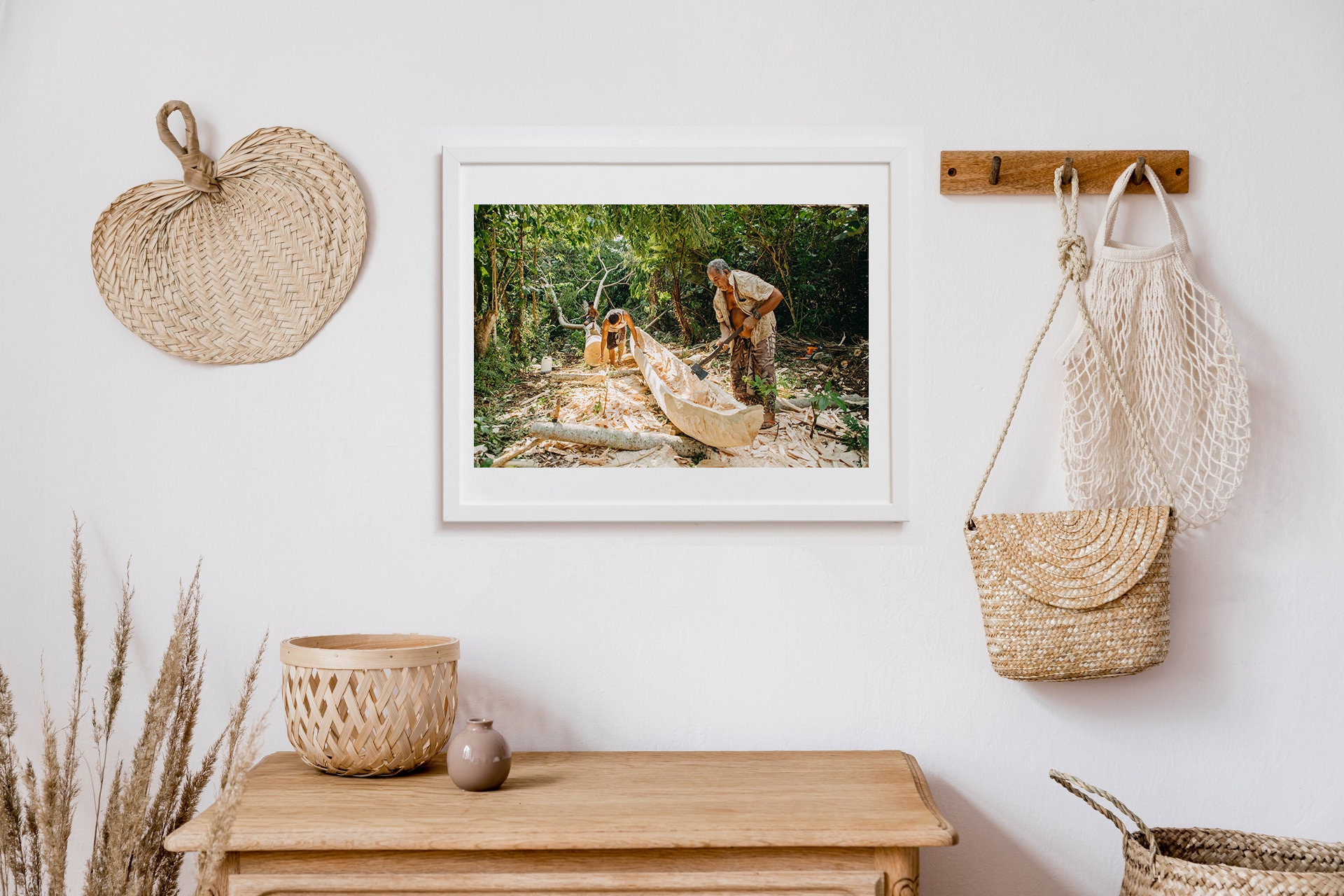 Carving Canoe, Polynesian Art, Samoan Print, Fine Art Photography ...