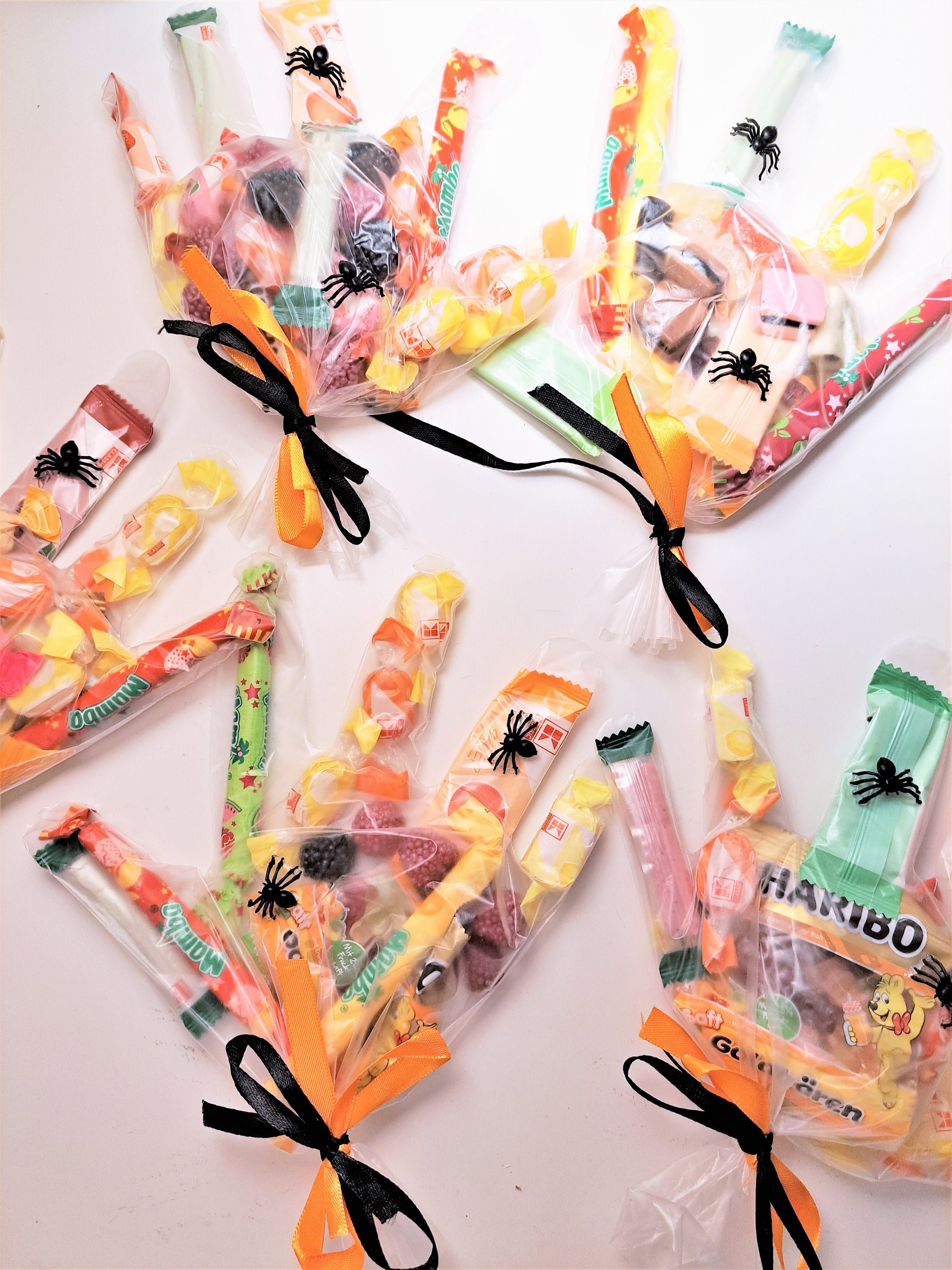 Halloween Candy Filled Gloves, Trick or Treat Bags for Kids, Spooky ...