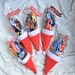 Christmas Cone Stockings Filled With Candy -chocolate Snacks Stocking ...