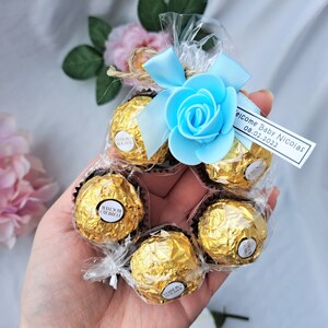 Chocolate Wreath Gifts, Ferrero Rocher Luxury Candy Guest Favors, Baby ...