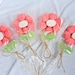 Candy Flowers on a Stick - Marshmallow Gummy Sweets - Favors Gift for ...