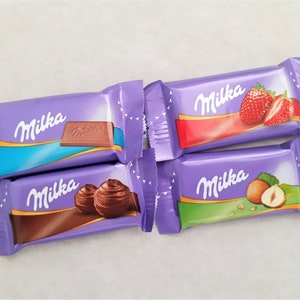 Mini Milka Chocolate Gift Box With Scented Candles, Mother's Day Easter ...