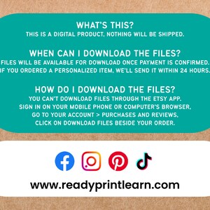 Square Cards - Numbers 1 to 30 - Printable - Flash Cards - Counting ...