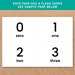 Numbers 0 to 100 Printable Flash Cards Montessori Math - Etsy UK