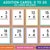 Braille Flash Cards V2 Large Alphabet & Numbers Printable Homeschool ...