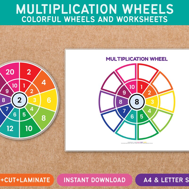 Multiplication Worksheet - Etsy