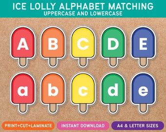 Alphabet Wheel Matching Uppercase Lowercase Letters Printable Preschool ...