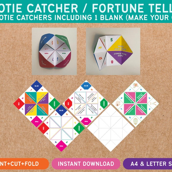 Cootie Catcher - Etsy