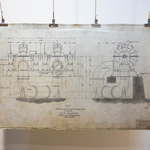 Blueprint Wall Art - Etsy