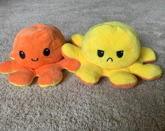 Yellow Octopus | Etsy