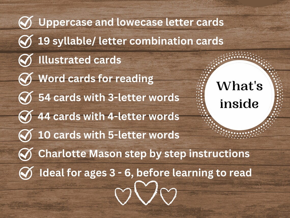 Charlotte Mason Preparation for Reading | Word-building | Homeschool ...