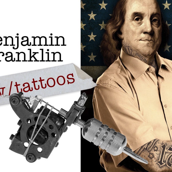 Founding Fathers Altered Art - Etsy