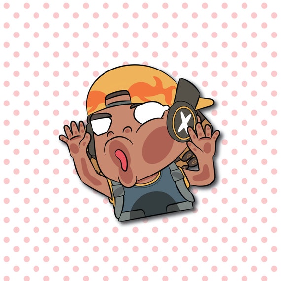 Valorant Raze Squished Vinyl Car Decal / Gaming Sticker - Etsy Denmark