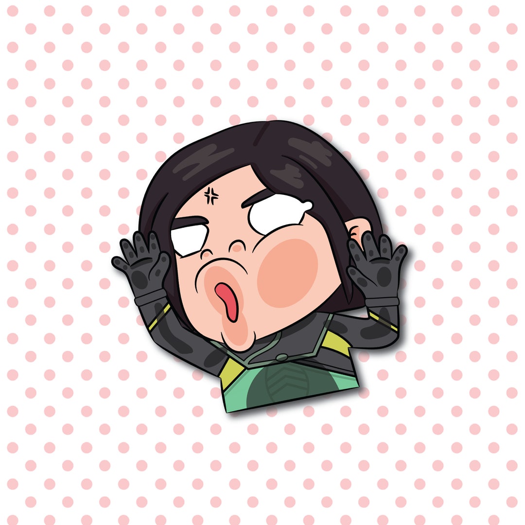 Valorant Viper Squished Vinyl Car Decal / Gaming Sticker - Etsy