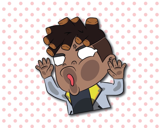 Phoenix Valorant Sticker / Valorant Chibi Vinyl Sticker / Valorant ...