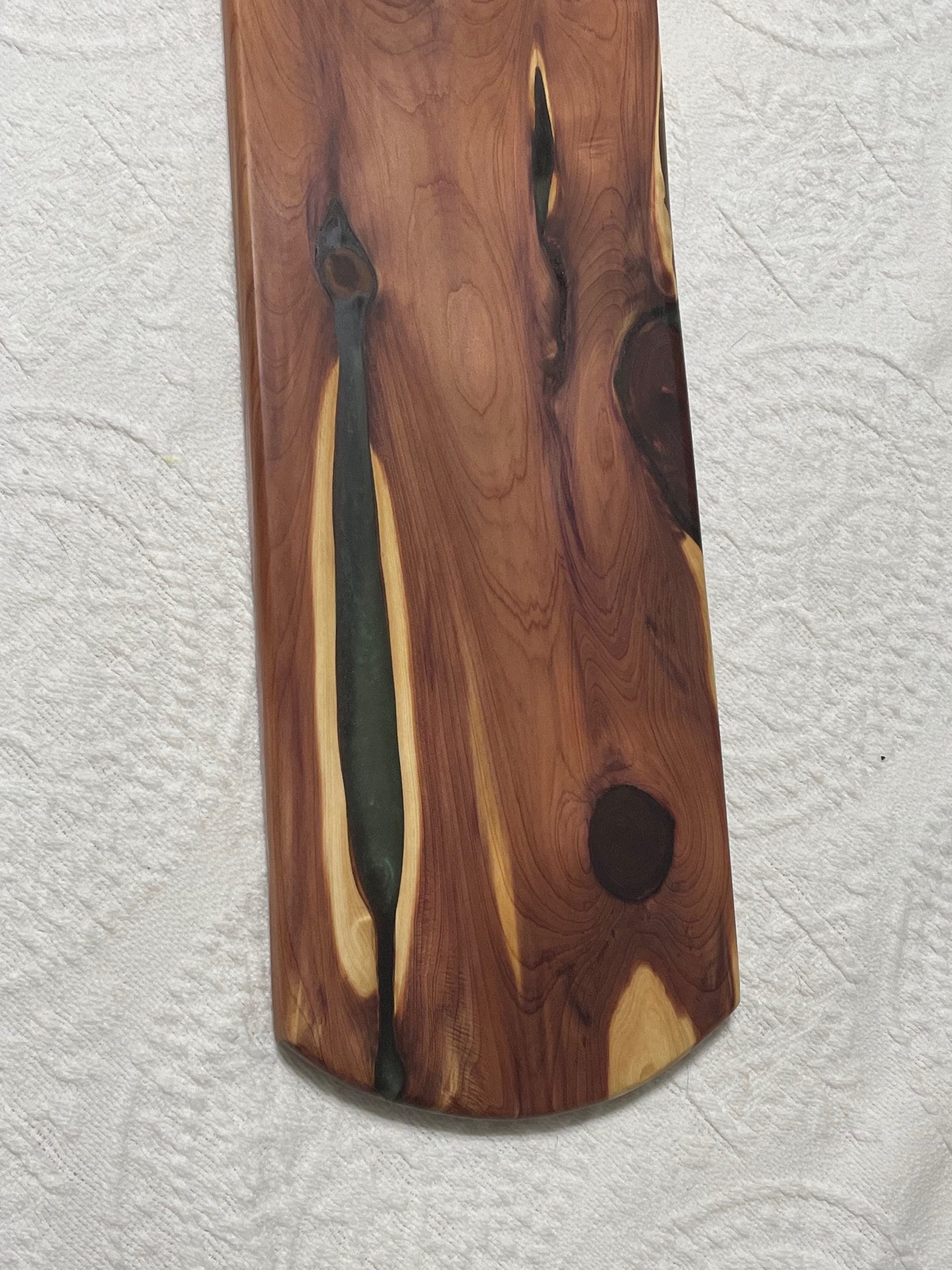 Red Cedar Flatbread / Bread Serving Board With Handle - Etsy