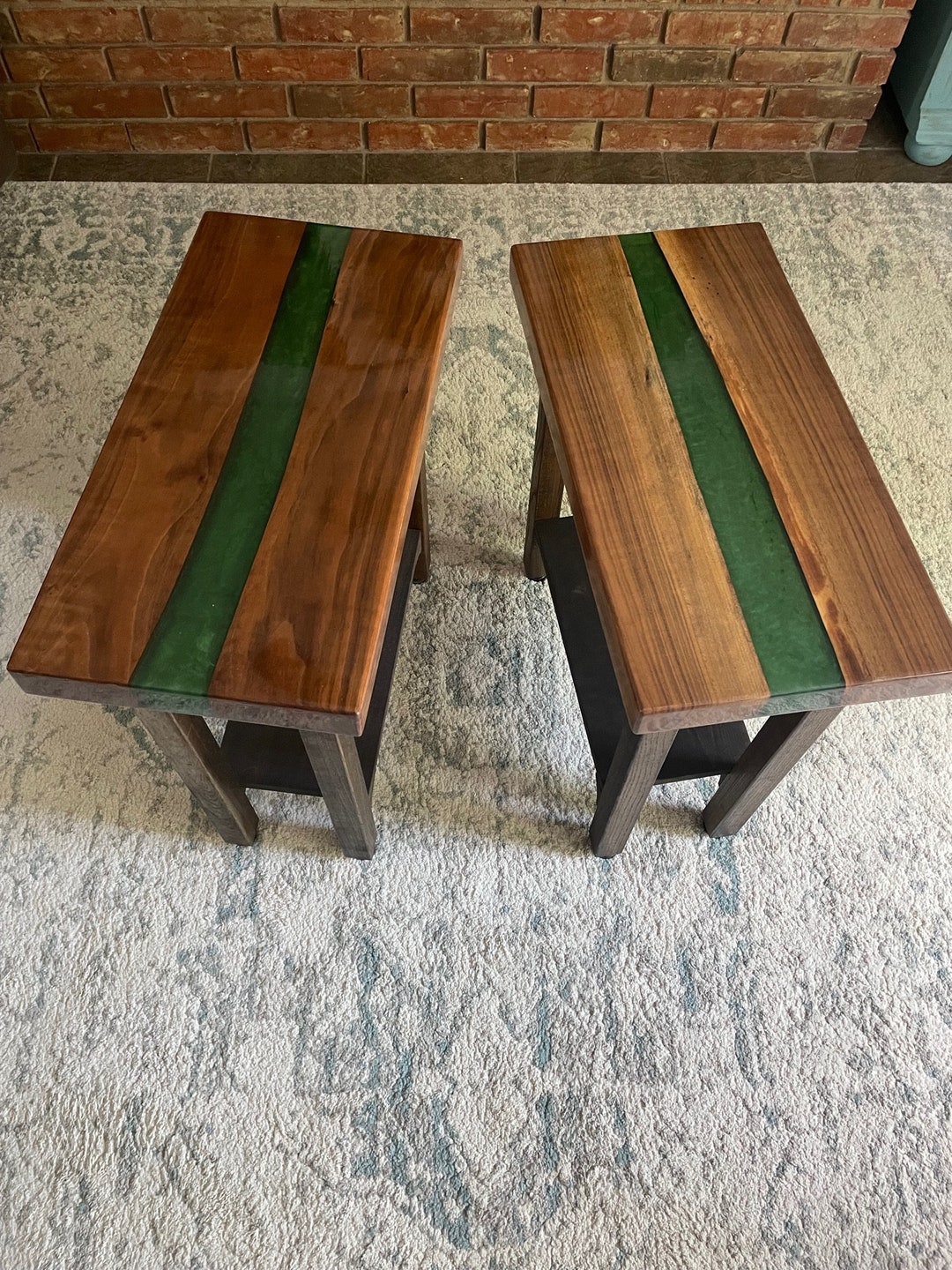 Green River Table Walnut End Table - Etsy