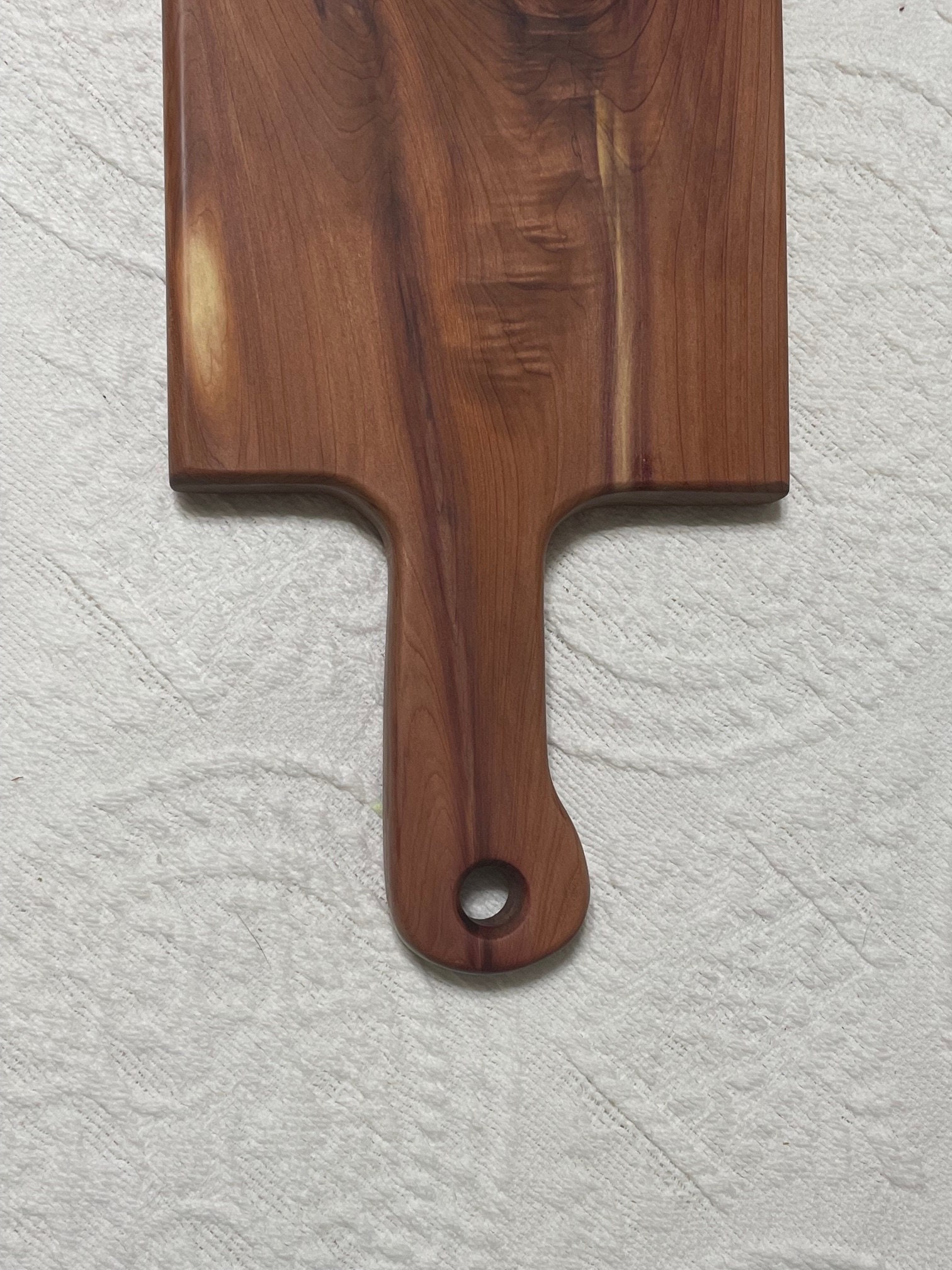 Red Cedar Flatbread / Bread Serving Board With Handle - Etsy
