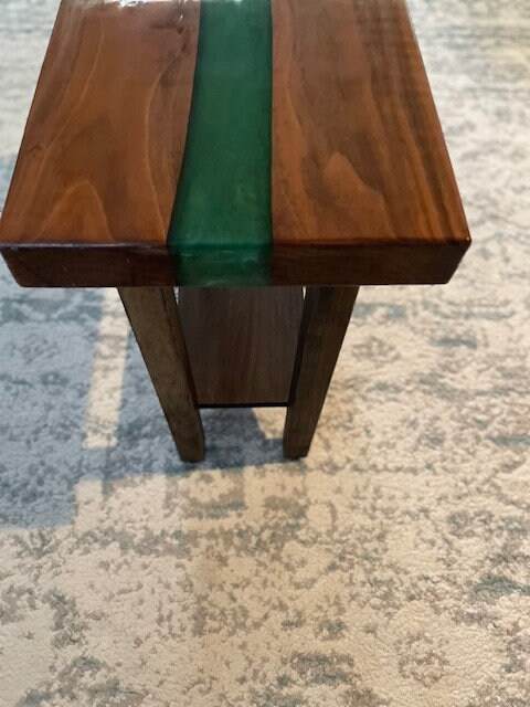 Green River Table Walnut End Table - Etsy