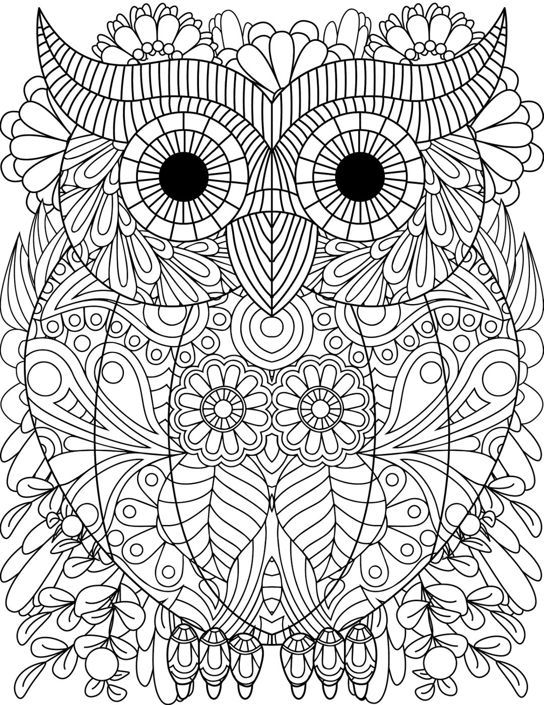 50 Animal Mandala Pages With Background - Etsy New Zealand