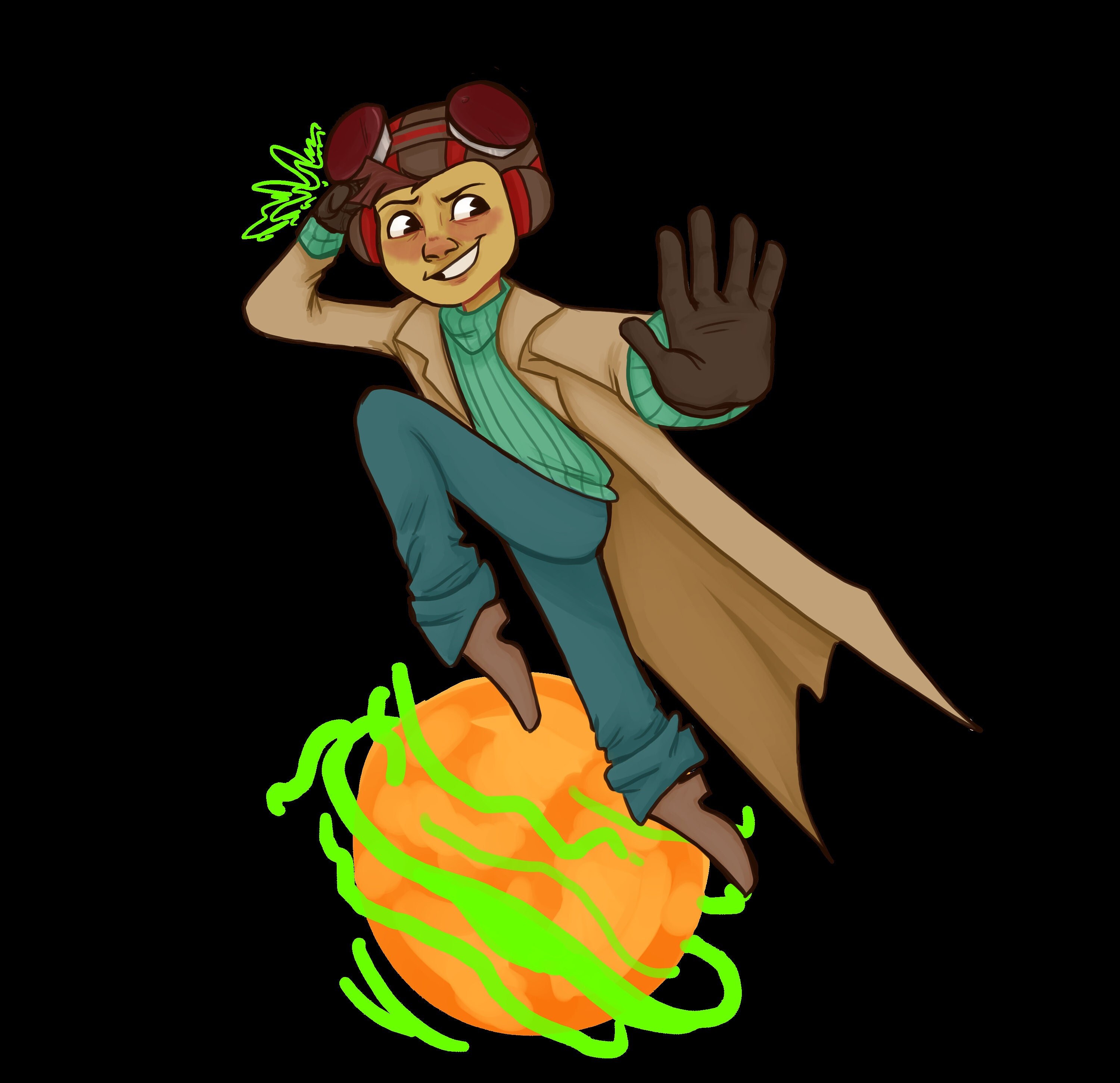 Psychonauts Raz Acrylic Charm - Etsy