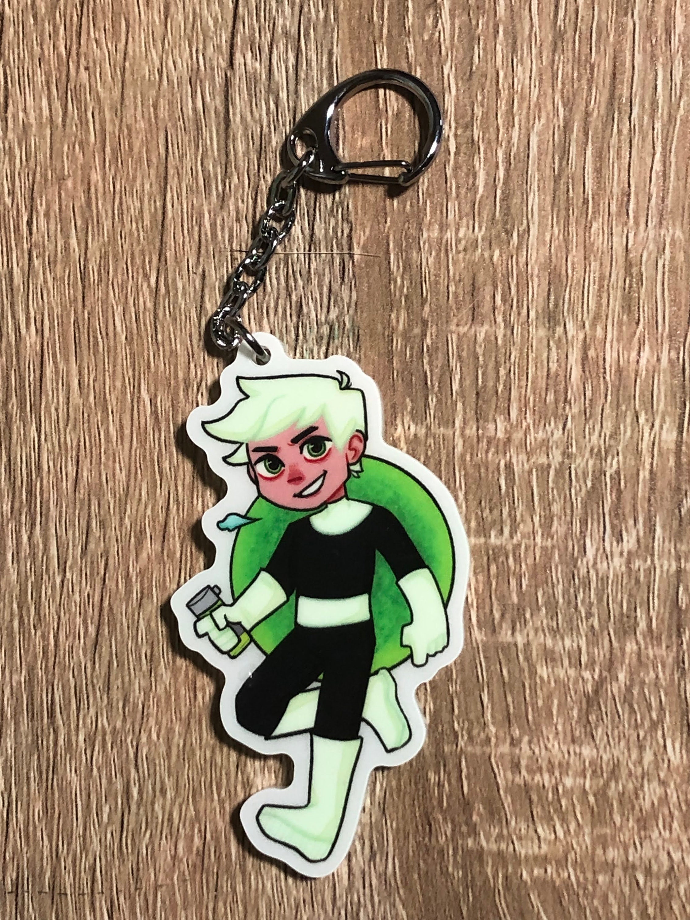 Glow-in-the-dark Danny Phantom Charms - Etsy
