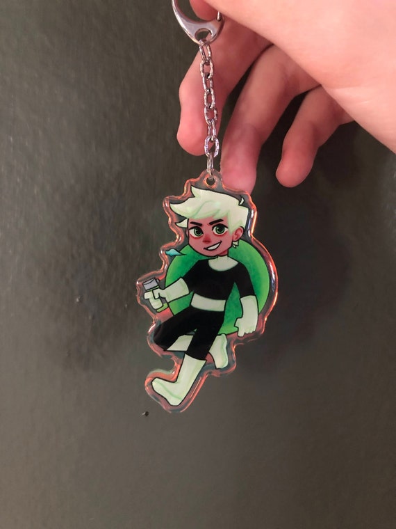 Glow-in-the-dark Danny Phantom Charms - Etsy