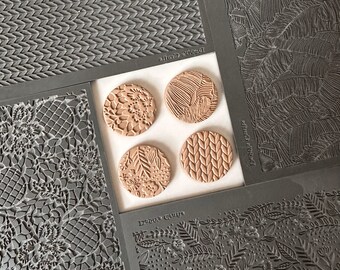 Mandala Texture Mat 6 for Polymer Clay - Etsy