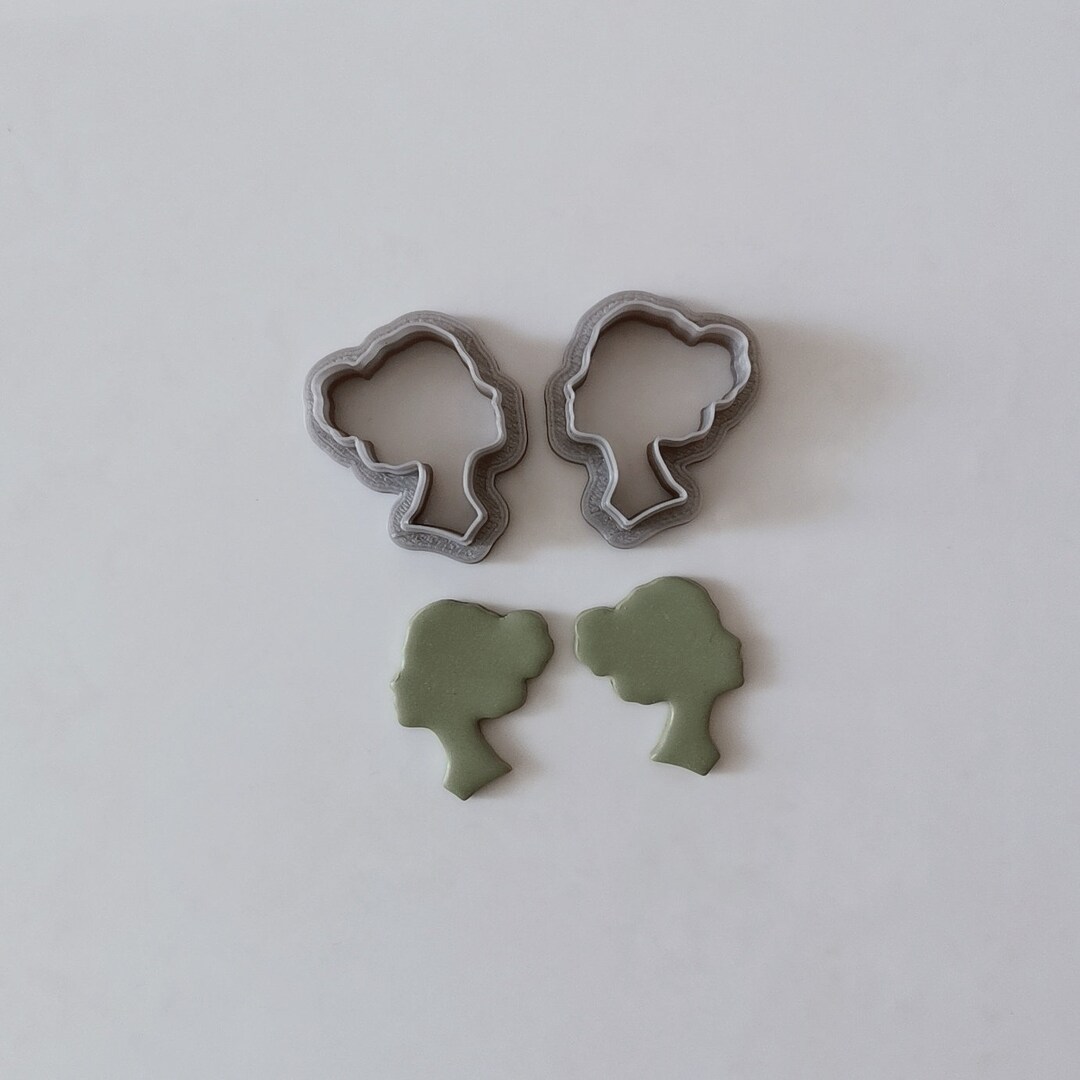 Lady | Polymer Clay Cutter - Etsy