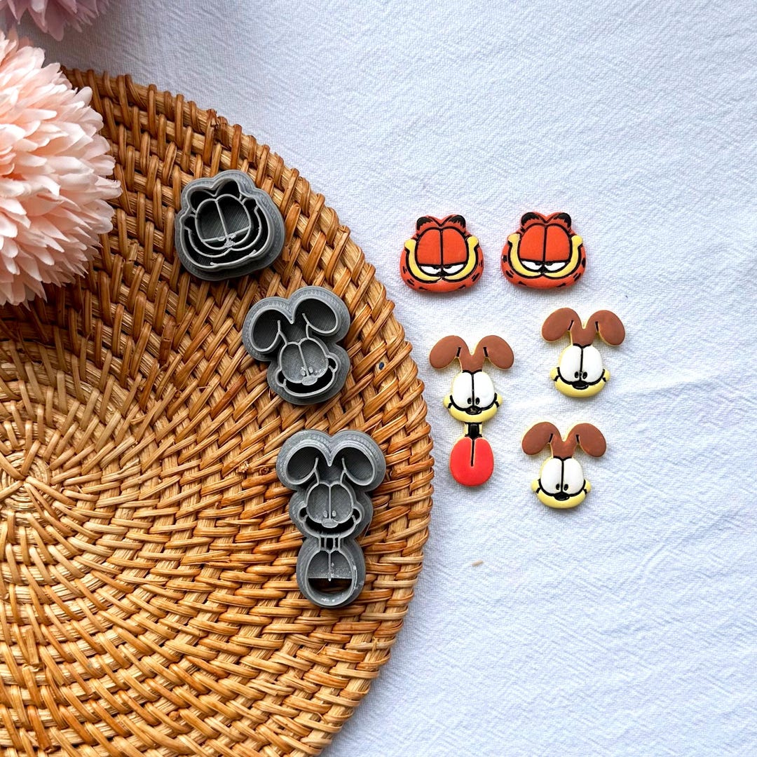 Garfield Odie Clay Cutter Polymer Clay Cutter - Etsy