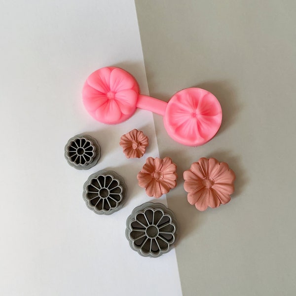 Flower Dough Mold - Etsy UK