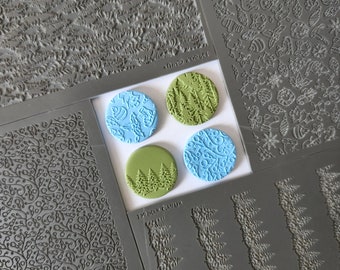 Mandala Texture Mat 6 for Polymer Clay - Etsy