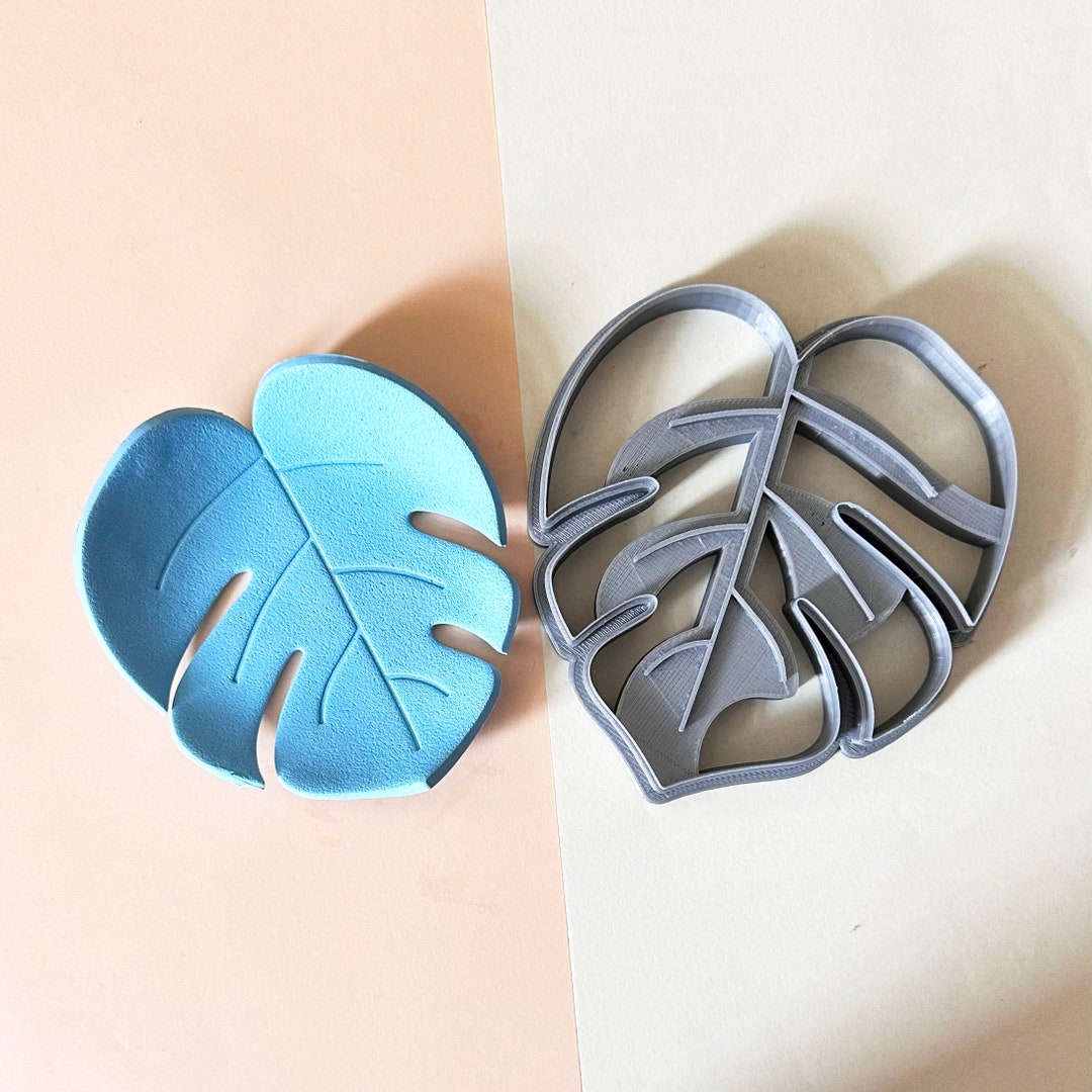 Trinket Dish Cutter | Big Cutter | Monster Leaf - Etsy