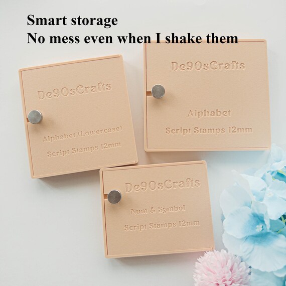 Script Letter Stamps