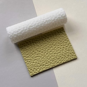 Leather Texture Roller Faux Leather Pattern Roller for Polymer Clay ...